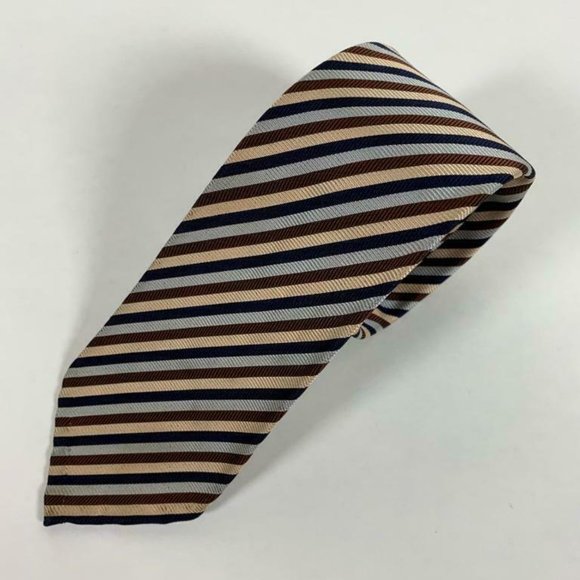 Knize | Accessories | Knize Wien Rare Vintage Silk Striped Neck Tie 95s ...
